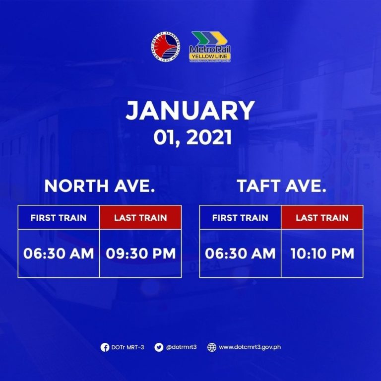 Biyahe ng MRT-3 ngayong bisperas ng Bagong Taon | DZIQ Radyo Inquirer 990AM