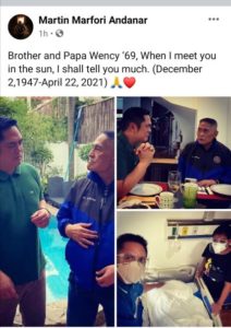 Ama ni PCOO Secretary Martin Andanar pumanaw na | DZIQ Radyo Inquirer 990AM