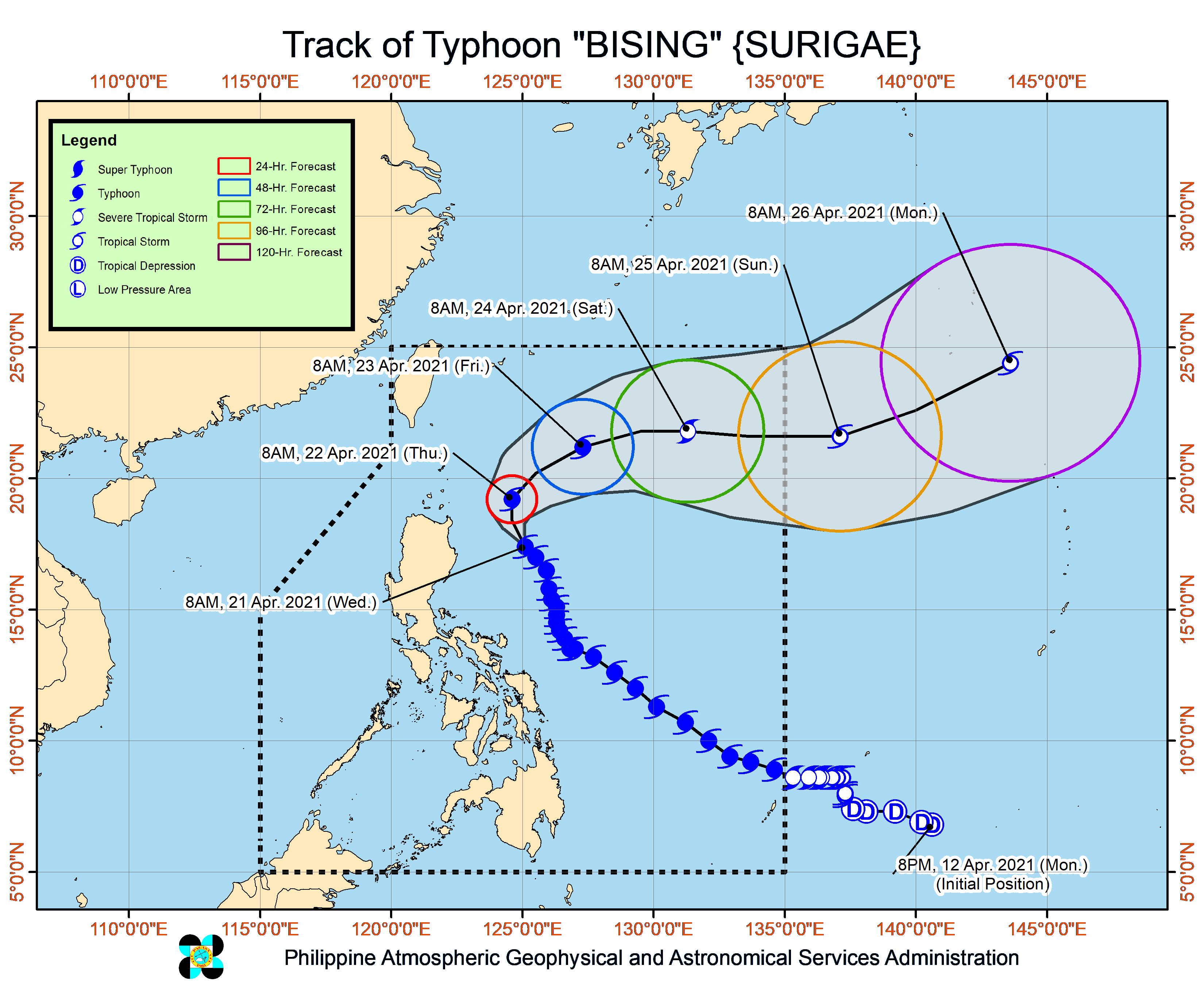 Bagyong Bising bumagal habang patungong hilagang bahagi ng bansa | DZIQ ...
