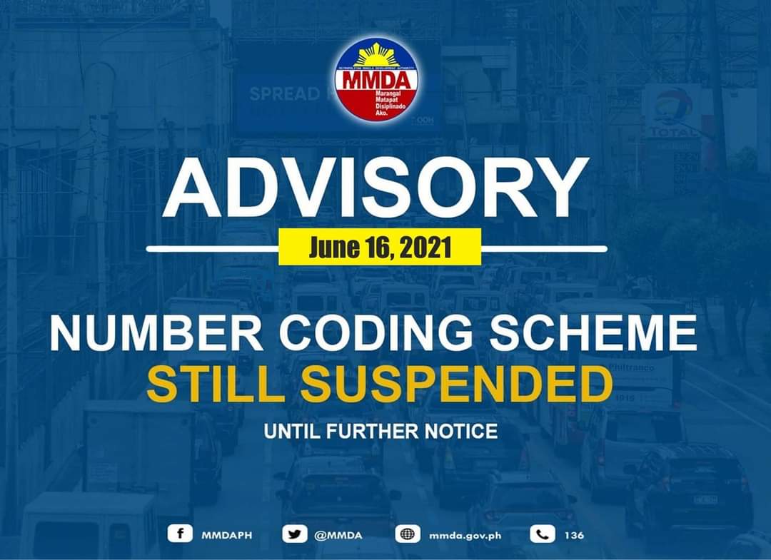 Number coding, suspendido pa rin | DZIQ Radyo Inquirer 990AM