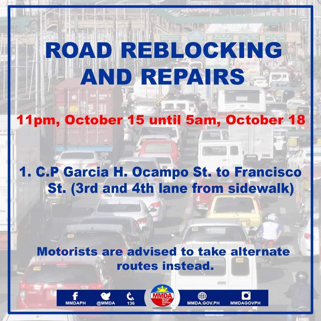 DPWH, ipagpapatuloy ang weekend road reblocking | DZIQ Radyo Inquirer 990AM DPWH, ipagpapatuloy ang weekend road reblocking | DZIQ Radyo Inquirer 990AM