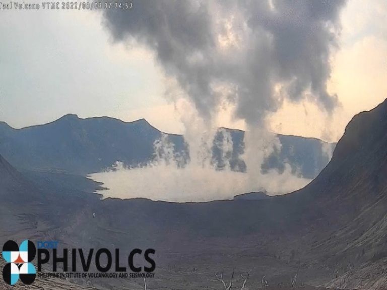 Sulfur dioxide emission mula sa Bulkang Taal, tumaas - Phivolcs | DZIQ Radyo Inquirer 990AM