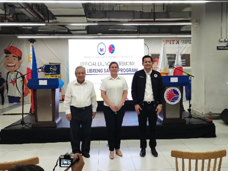 WATCH: VP Sara Duterte, inilunsad ang OVP Libreng Sakay Program | DZIQ ... WATCH: VP Sara Duterte, inilunsad ang OVP Libreng Sakay Program | DZIQ ...