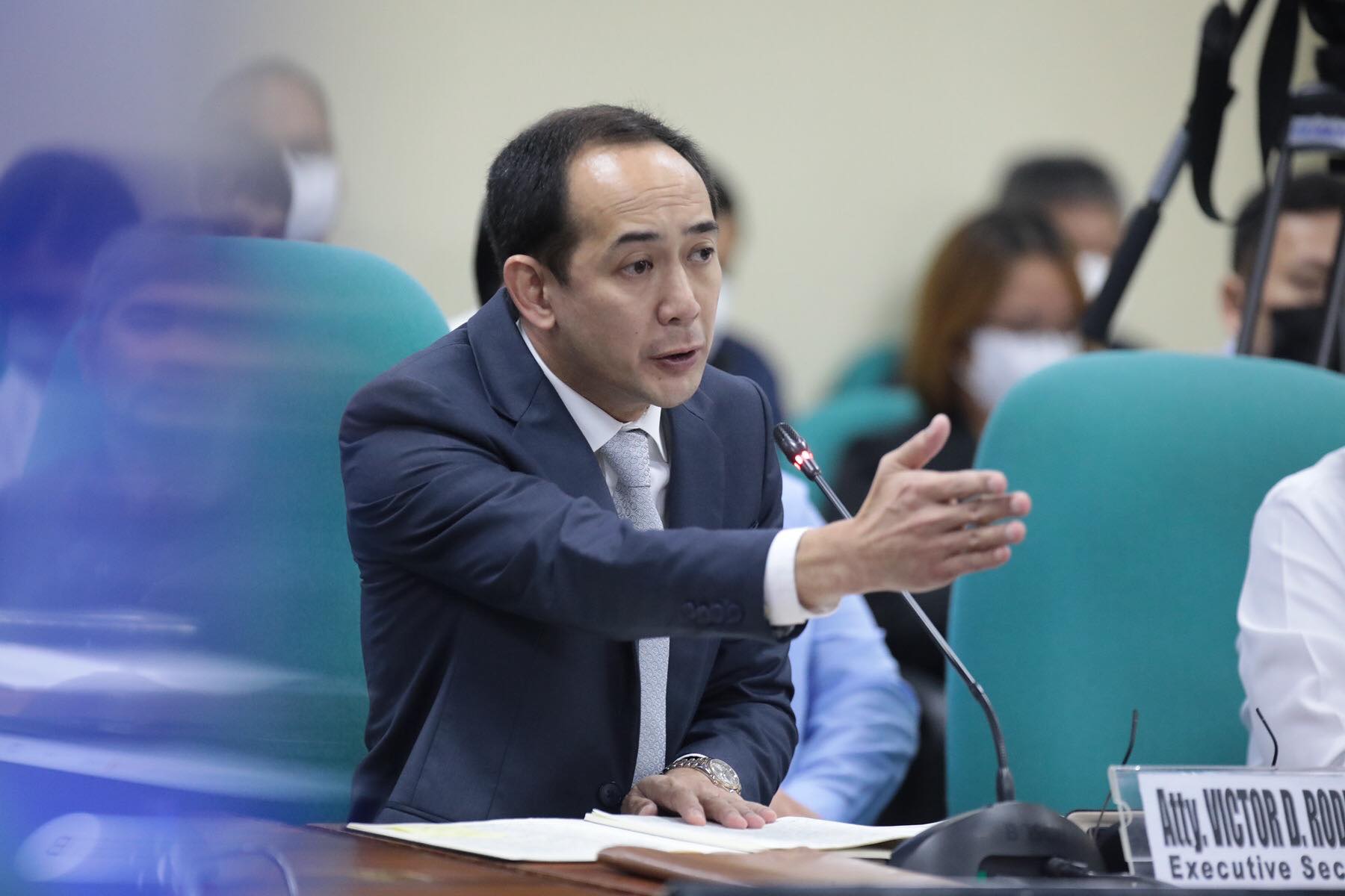 Laman ng liham ni ES Rodriguez sa Senado kinontra ng Palasyo | DZIQ ...