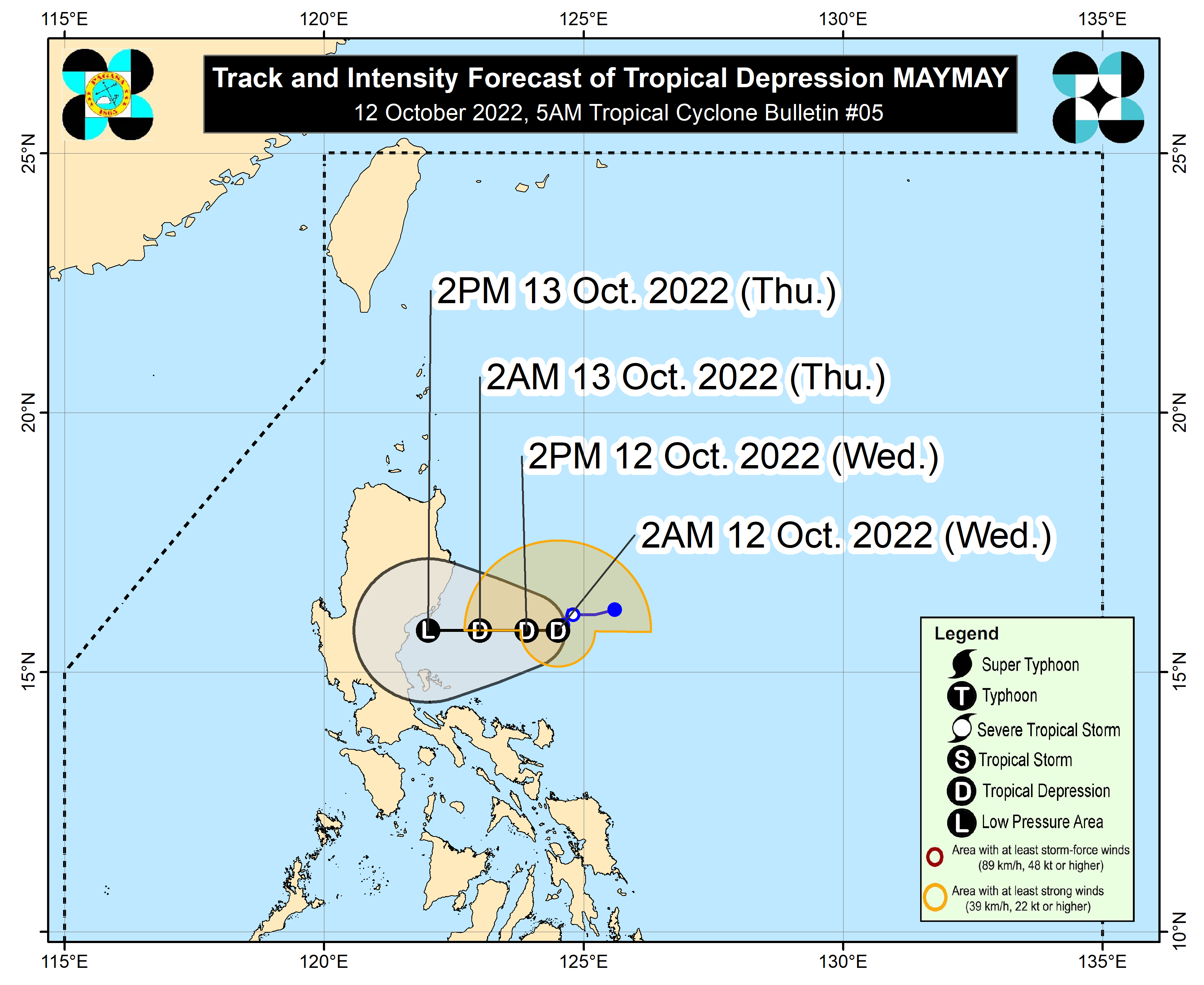 Anim na lugar, nasa Signal Number 1 dahil sa Bagyong Maymay | DZIQ Radyo Inquirer 990AM