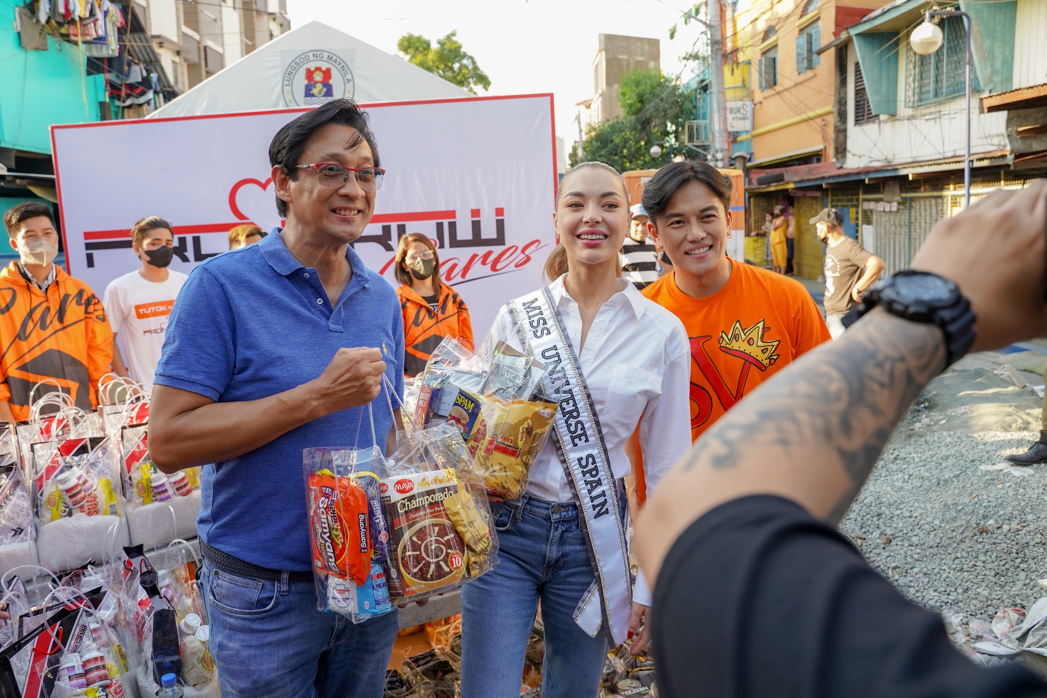 Tutok to Win Partylist Rep. Sam Verzosa nagbigay-tulong sa Sampaloc ...