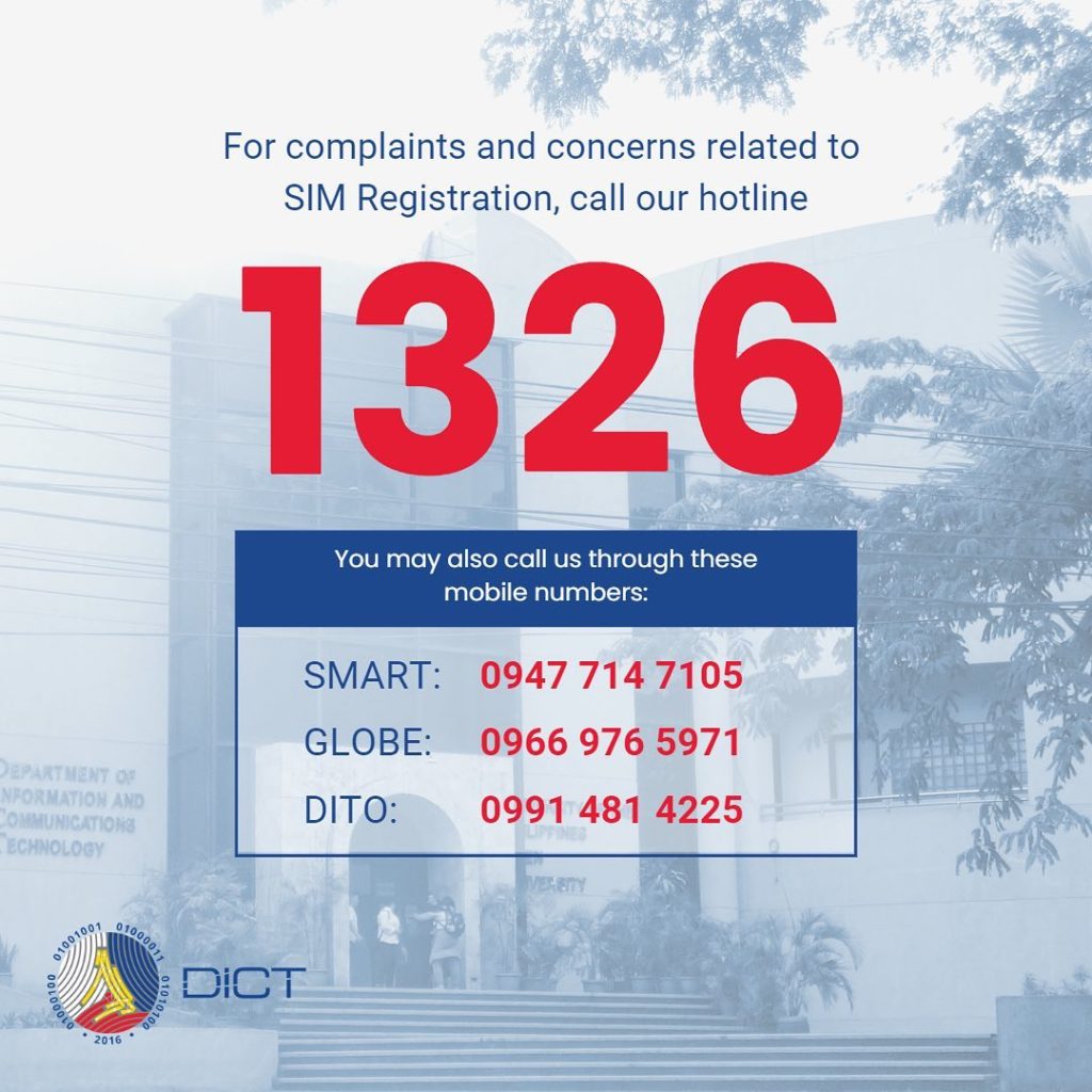 Extension ng SIM registration hindi ikinukunsidera ng DICT | DZIQ Radyo ...