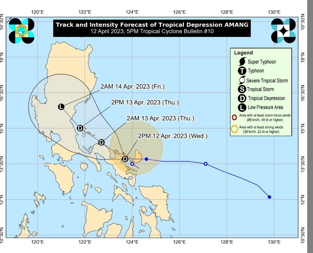 8 lugar nasa Signal Number 1 dahil sa Tropical Depression Amang | DZIQ Radyo Inquirer 990AM
