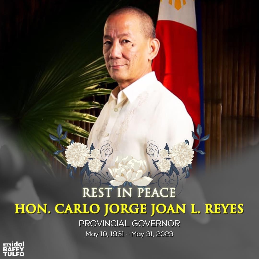 Pumalit sa pinatay na si Negros Oriental Gov. Roel Degamo, namayapa ... Pumalit sa pinatay na si Negros Oriental Gov. Roel Degamo, namayapa ...