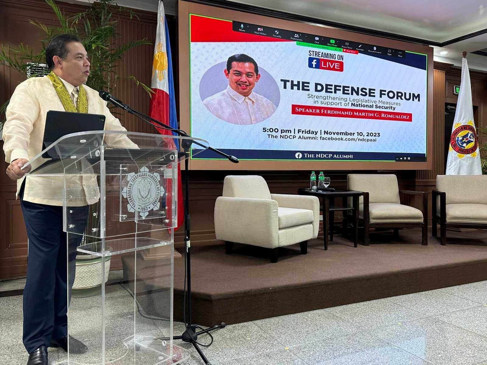 Pangulong Marcos kinampihan ng Kamara sa pagdepensa sa West Philippine ...